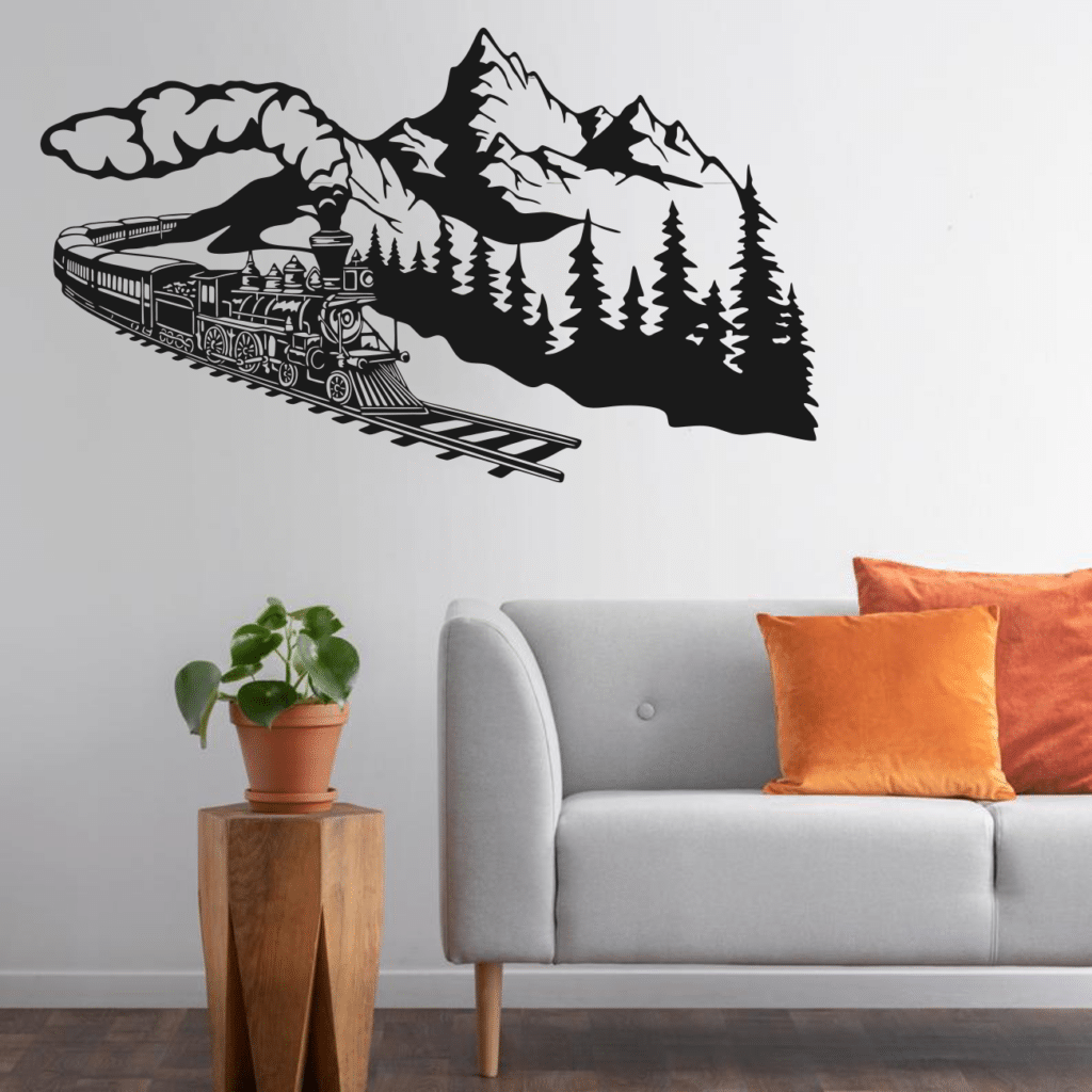 Train – Metal Wall Decor, Metal Wall Decor, Metal Wall Art - Dezin Train – Metal Wall Decor, Metal Wall Decor, Metal Wall Art - Dezin